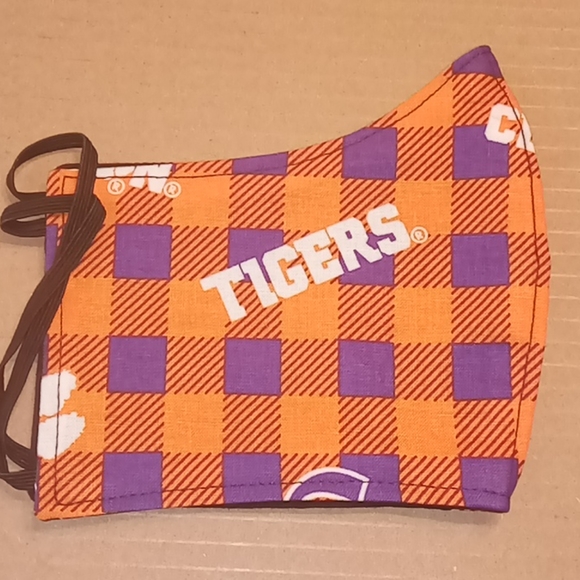 Accessories | Clemson Tigers Reversible Face Mask | Poshmark